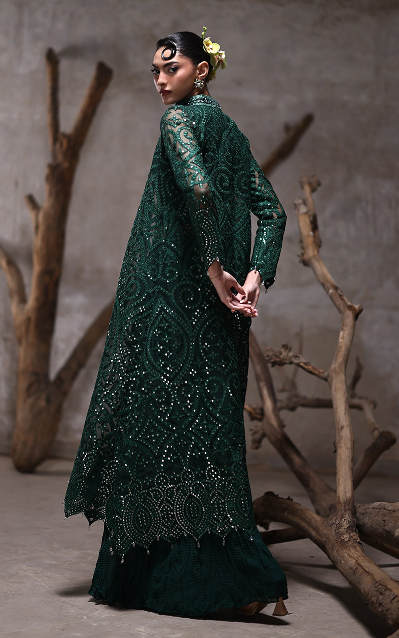 Organza Jacket With Crushed Trouser – Threads & Motifs